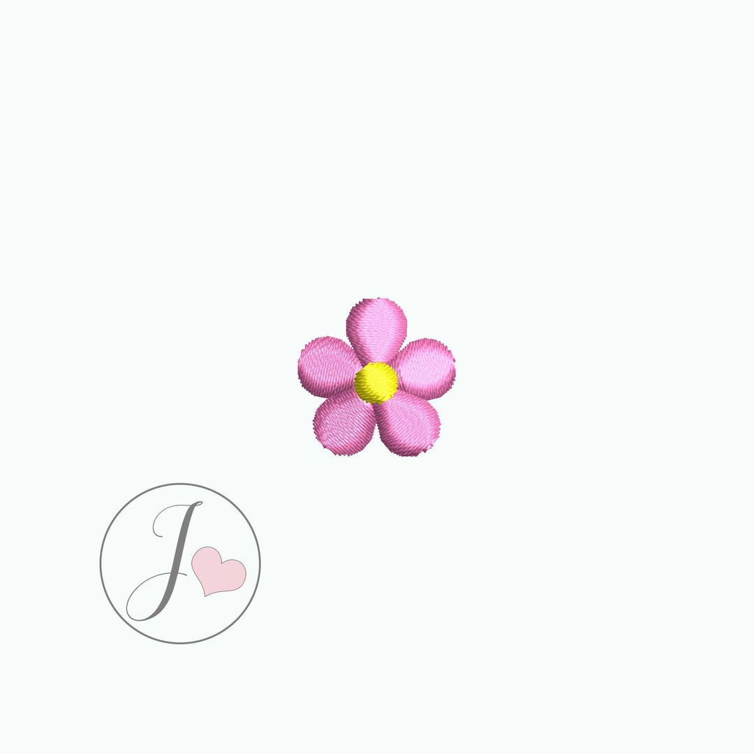 Simple Mini Flower Embroidery Design, Flower Embroidery Designs, Mini ...