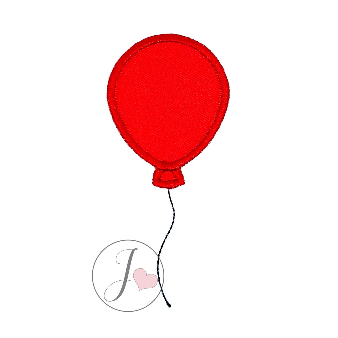 Balloon Applique Design, Machine Applique Designs - Etsy