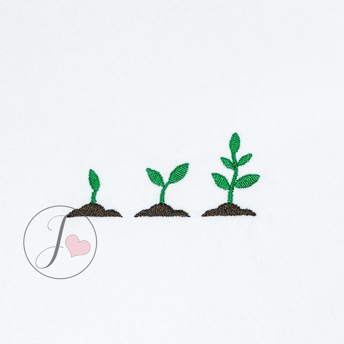 Plant Growing Stages Embroidery Design (machine Embroidery) - Etsy