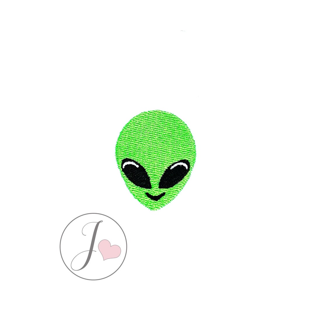 Alien Embroidery Design, Machine Embroidery Designs - Etsy