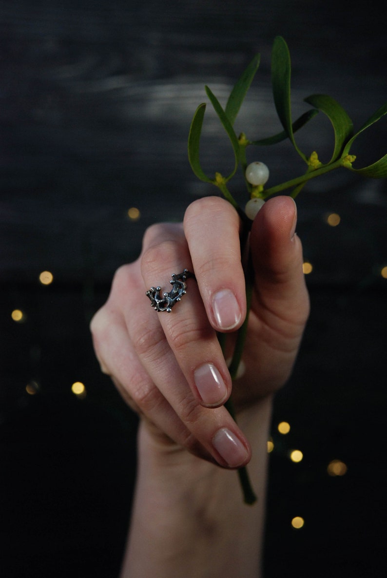 Tree Branch Ring Forest Inspired Twig Ring Sterling - Etsy