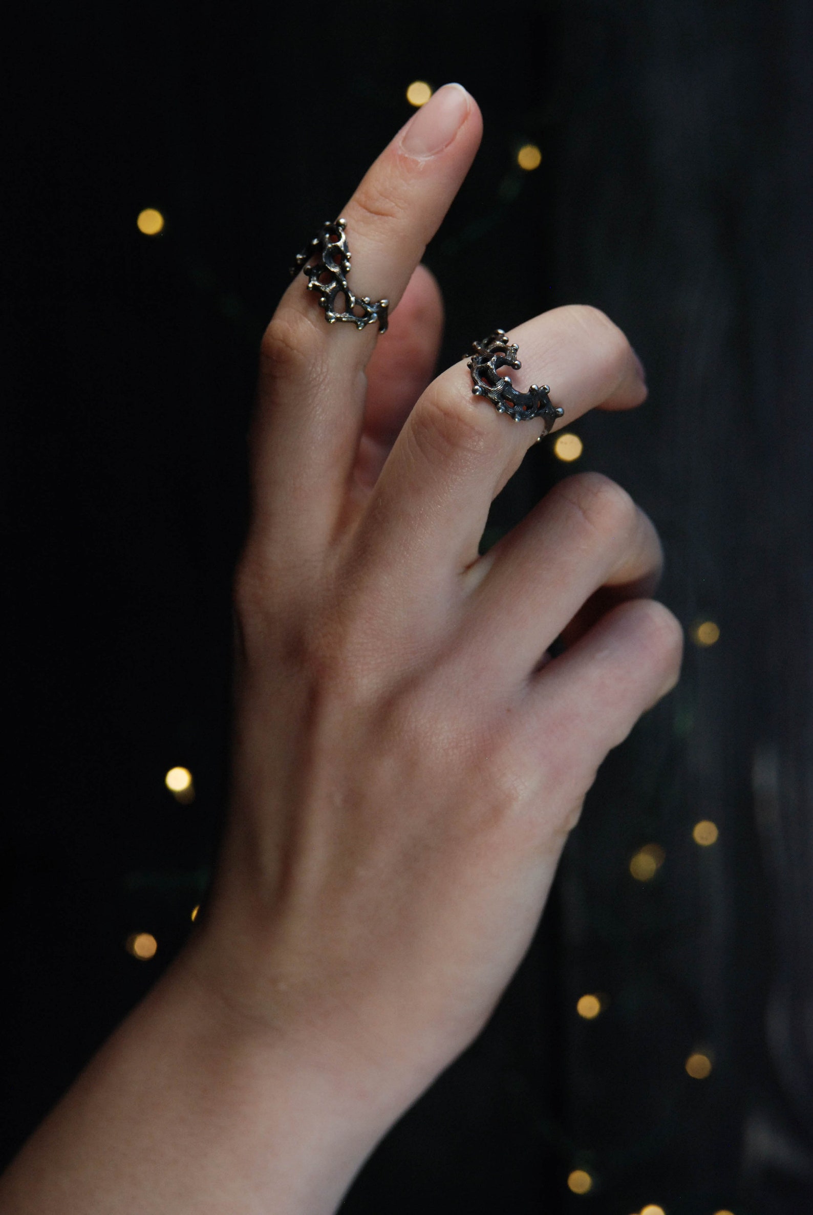 Tree Branch Ring Forest Inspired Twig Ring Sterling - Etsy