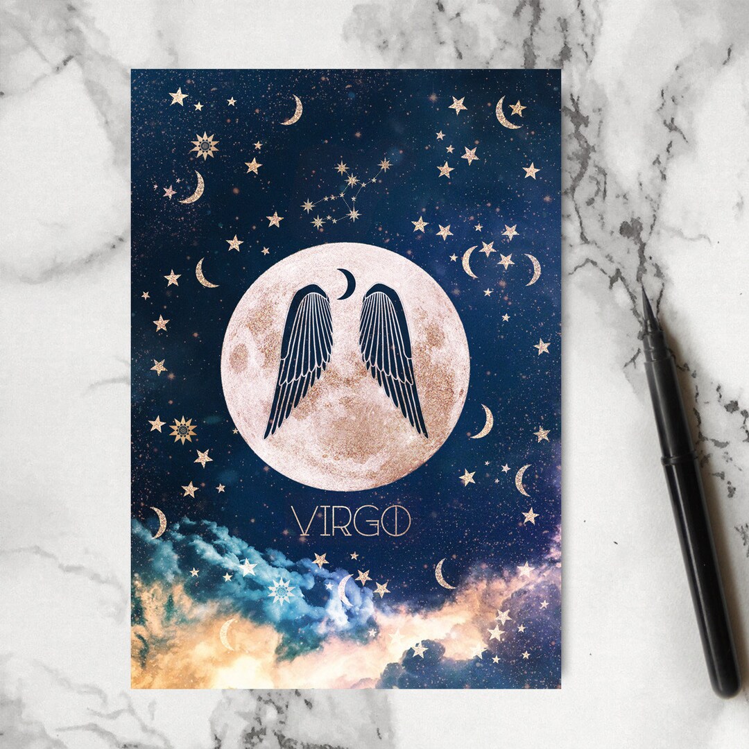 Virgo Star Sign Notebook - Etsy UK