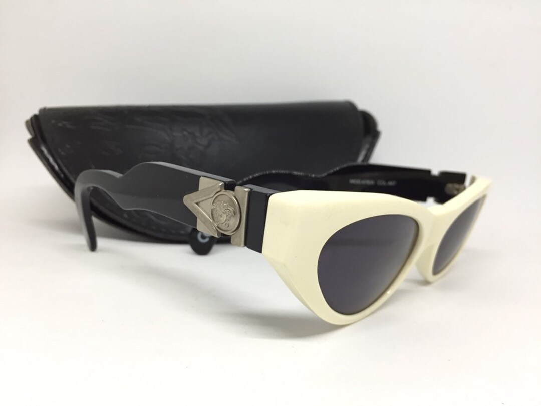 Vintage Gianni Versace Mod 476 Col 447 Sunglasses Nos Etsy