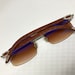 Vintage Cartier Platinum 2C Bubinga Wood 2000s Limited Sunglasses - Etsy