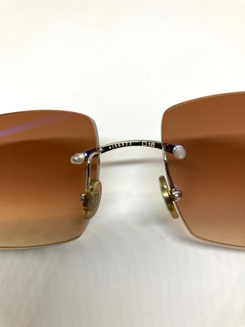 Vintage Cartier Platinum 2C Bubinga Wood 2000s Limited Sunglasses - Etsy