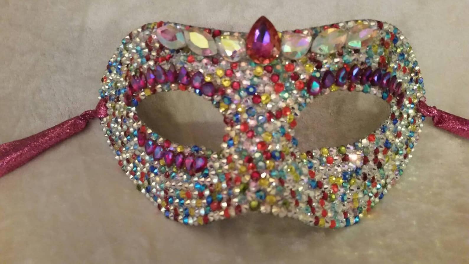 Orisha Orisa Orixa Oya Yansa Rhinestone Crystal Bling Face Mask - Etsy