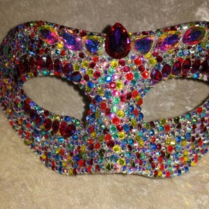 Orisha Orisa Orixa Oya Yansa Rhinestone Crystal Bling Face Mask - Etsy