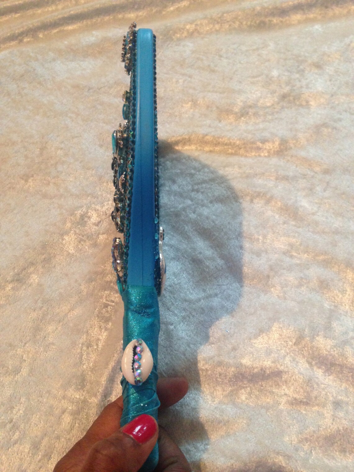 Orisha Orisa Yemaya Yemoja Inspired Peacock, Turtle, Cowrie Shell ...