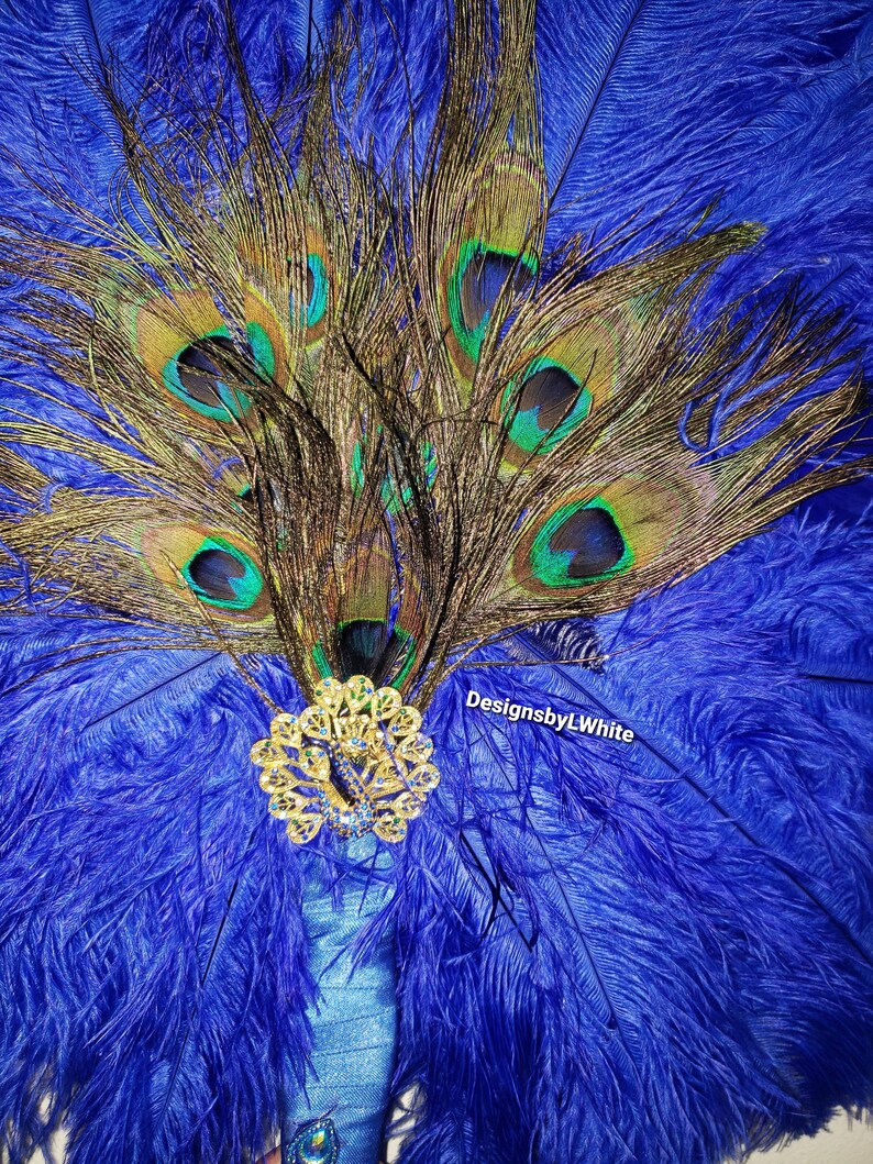 Gorgeous Blue Orisha Yemoja Yemaya/ Madre Agua Inspired Fan - Etsy