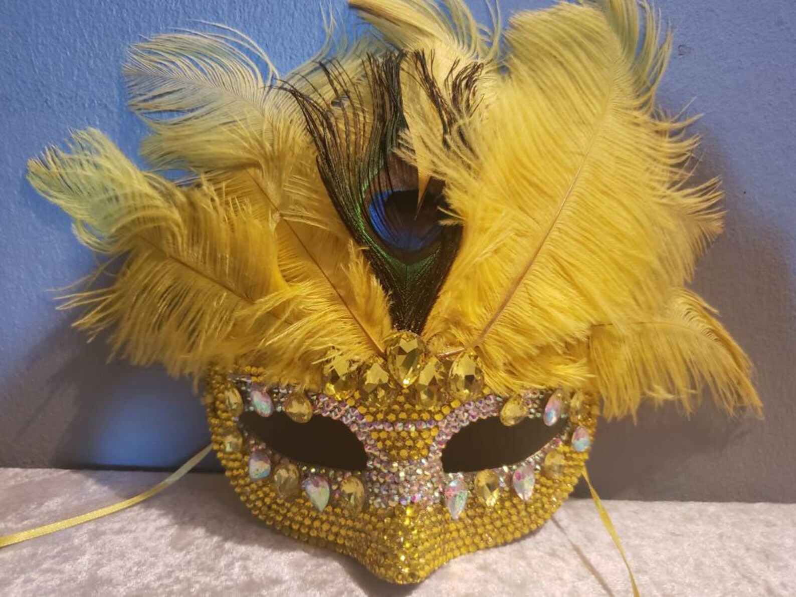 Orisha Inspired Crystal Seashell Mask - Etsy