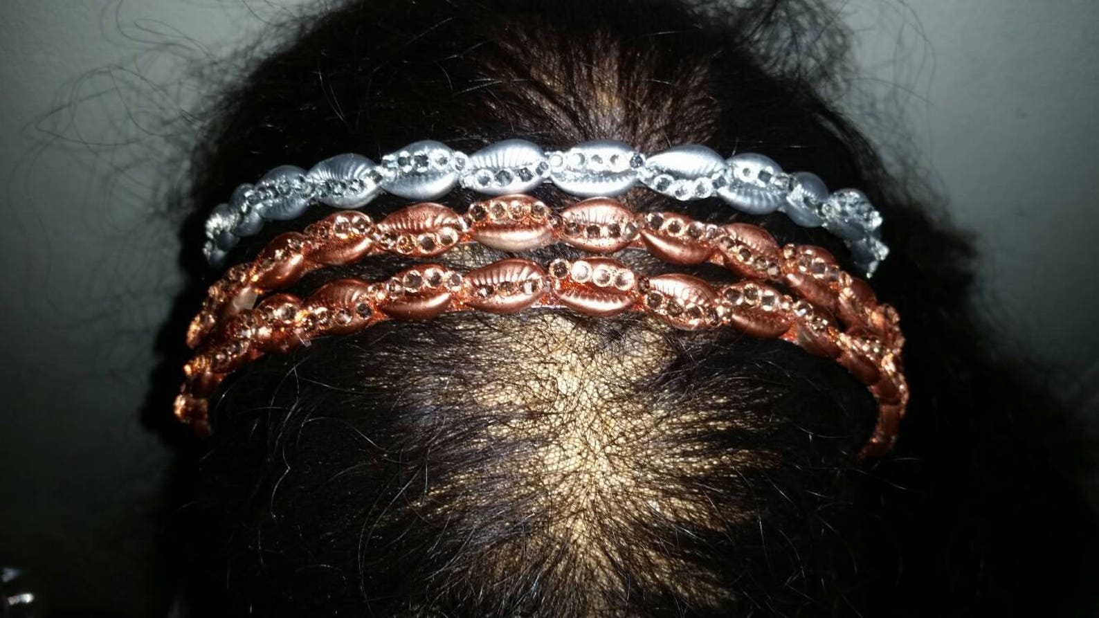 Bling Cowrie Shell Headband Crowns Tiara. Assorted Rhinestones | Etsy