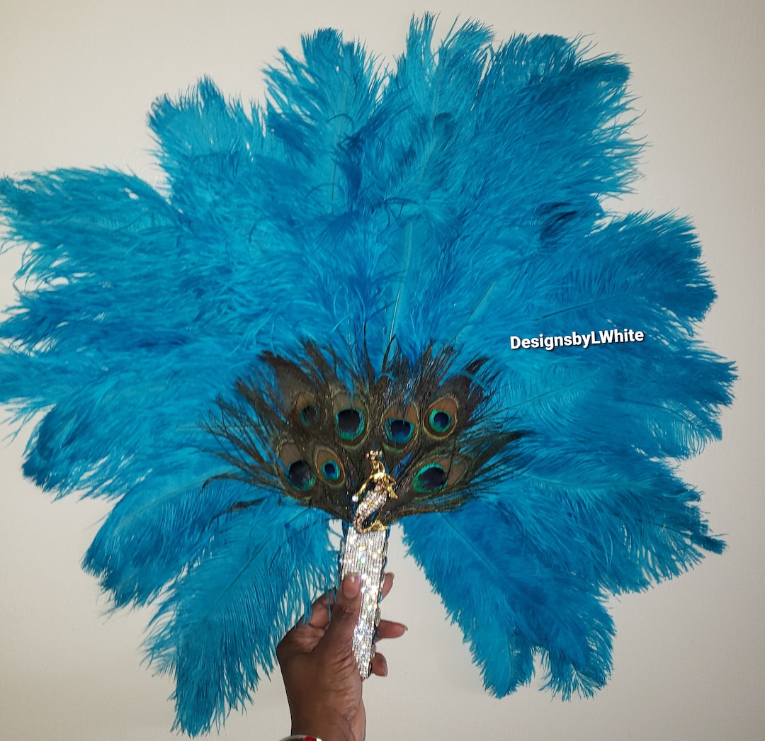 Gorgeous Orisha Yemoja/yemoja/ Madre Agua Inspired Fan - Etsy