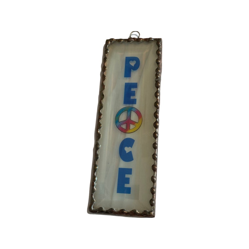 Peace Sign Stained Glass - Etsy