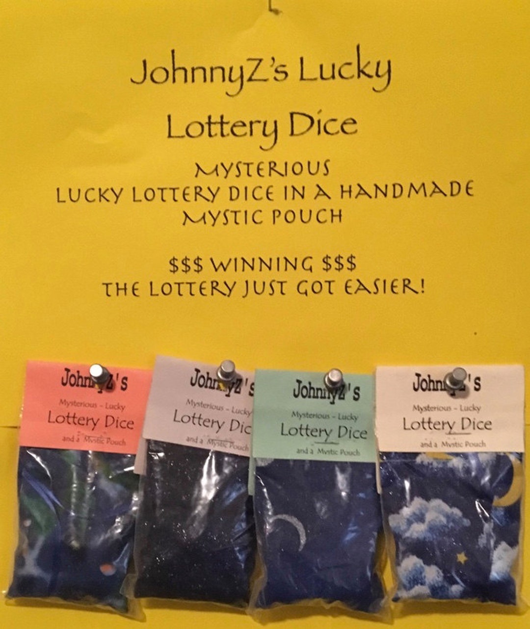 Johnnyz's LUCKY Lottery Dice for ALL Lottery Games - Etsy