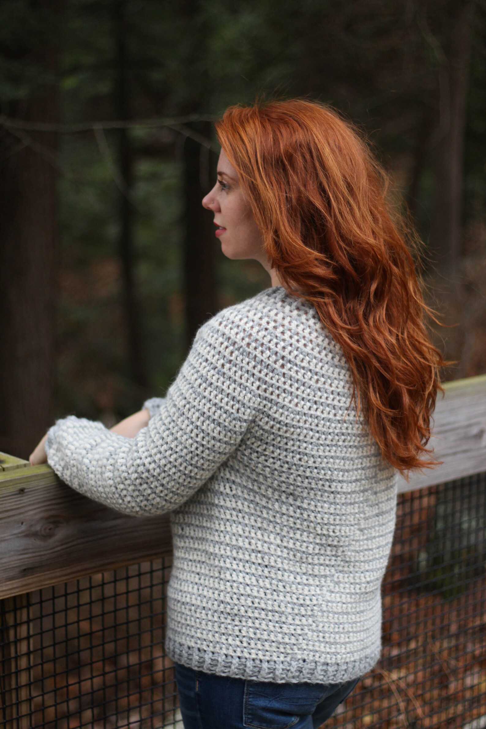 CROCHET PATTERN Prim Stripe Pullover Beginner Crochet | Etsy