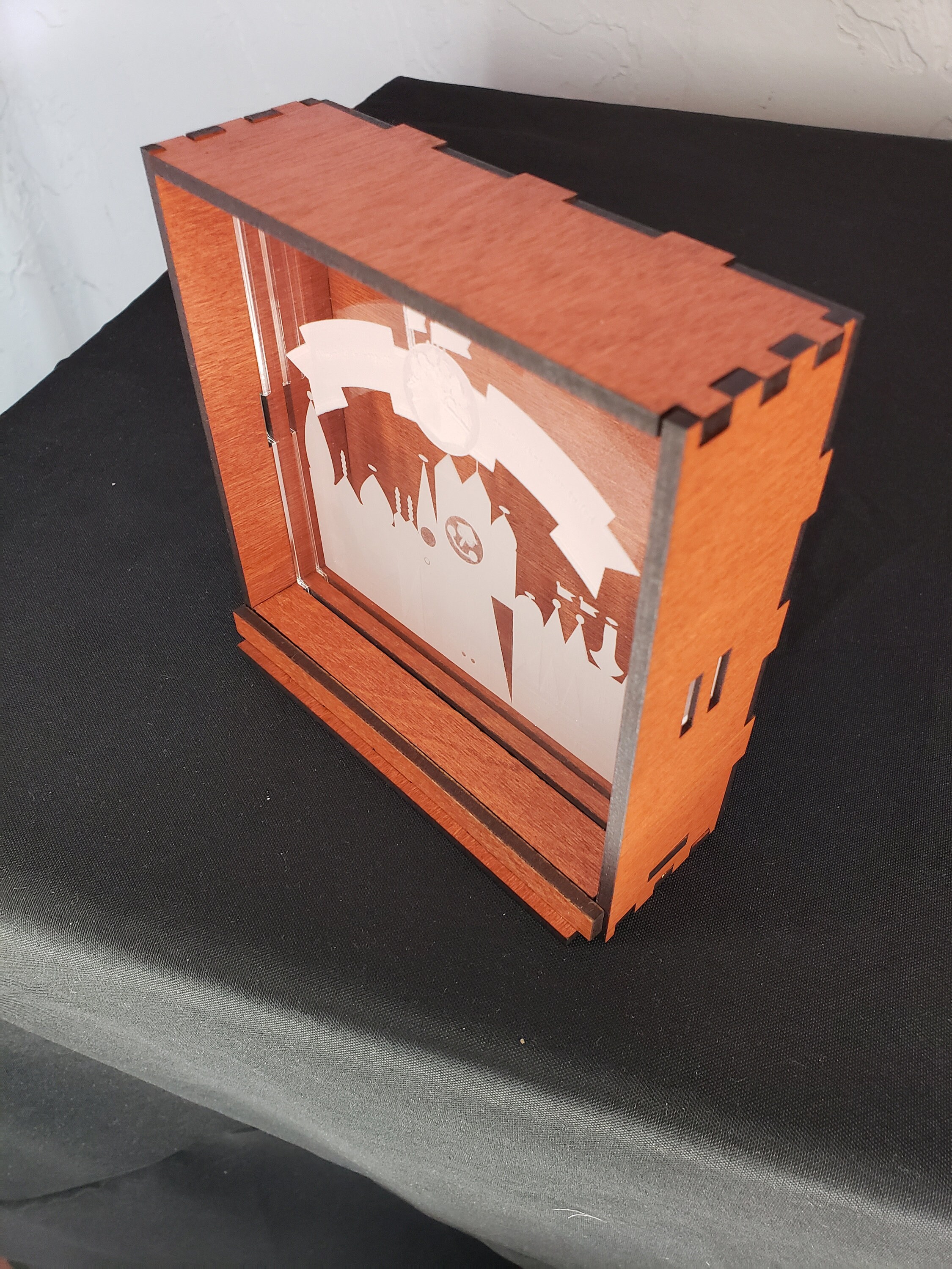 It's a Small World LED Light Box - Etsy