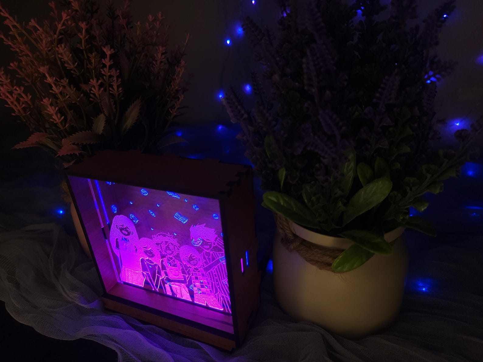 Omori Headspace Friends LED Light Box - Etsy