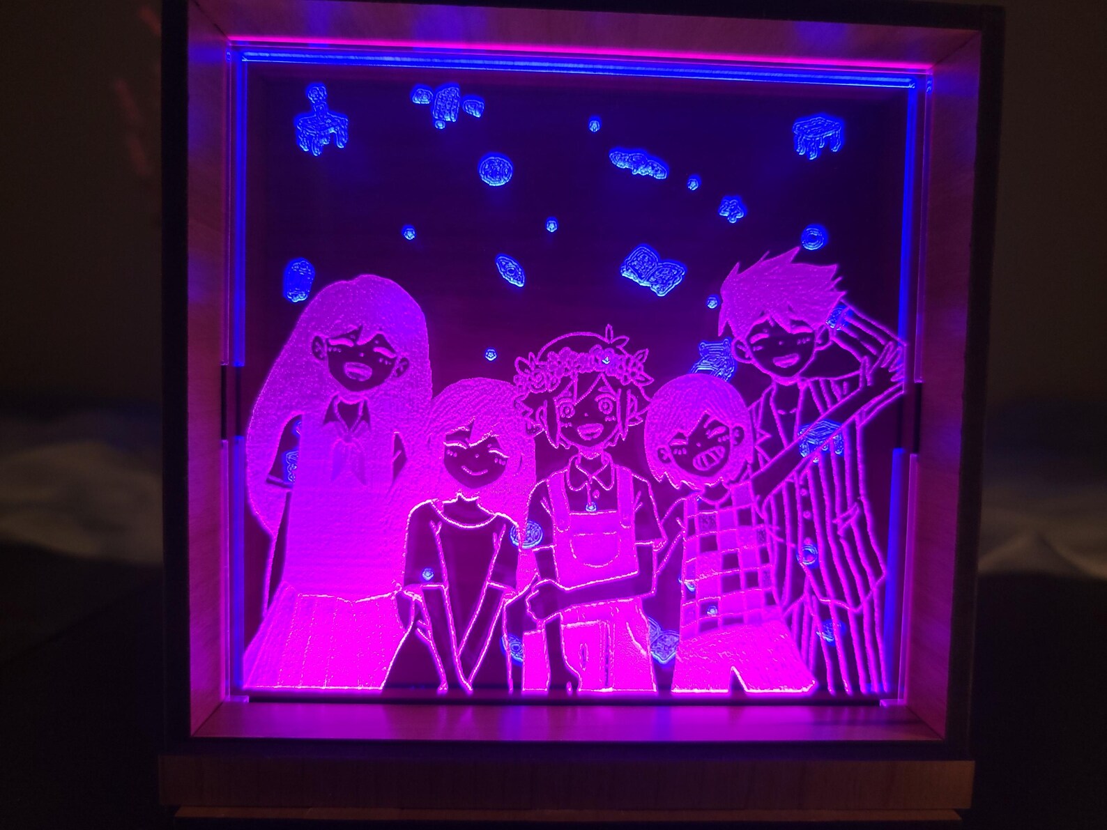 Omori Headspace Friends LED Light Box - Etsy