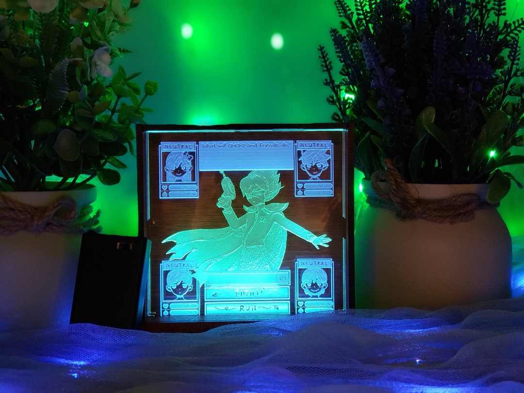 Omori Spaceboy / Space Ex-boyfriend Fight LED Light Box - Etsy