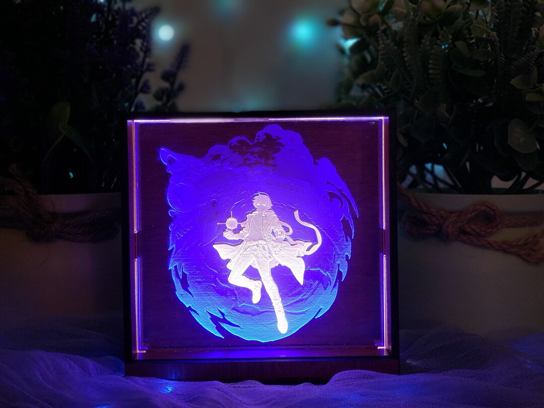 Honkai Star Rail Trailblazer Caelus (destruction) LED Light Box - Etsy