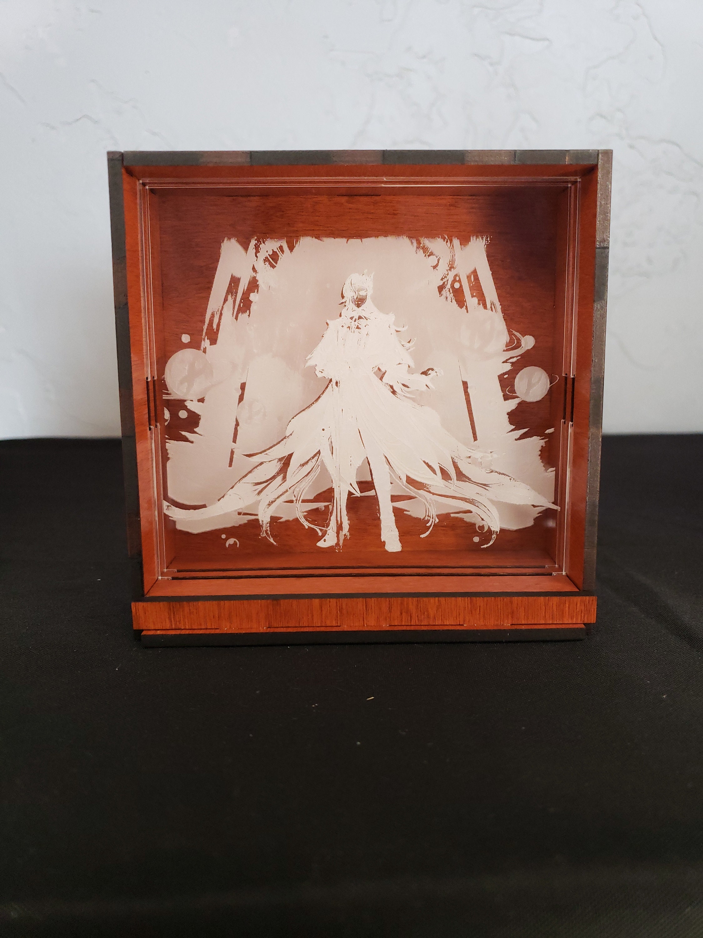 Genshin Impact Neuvillette LED Light Box - Etsy