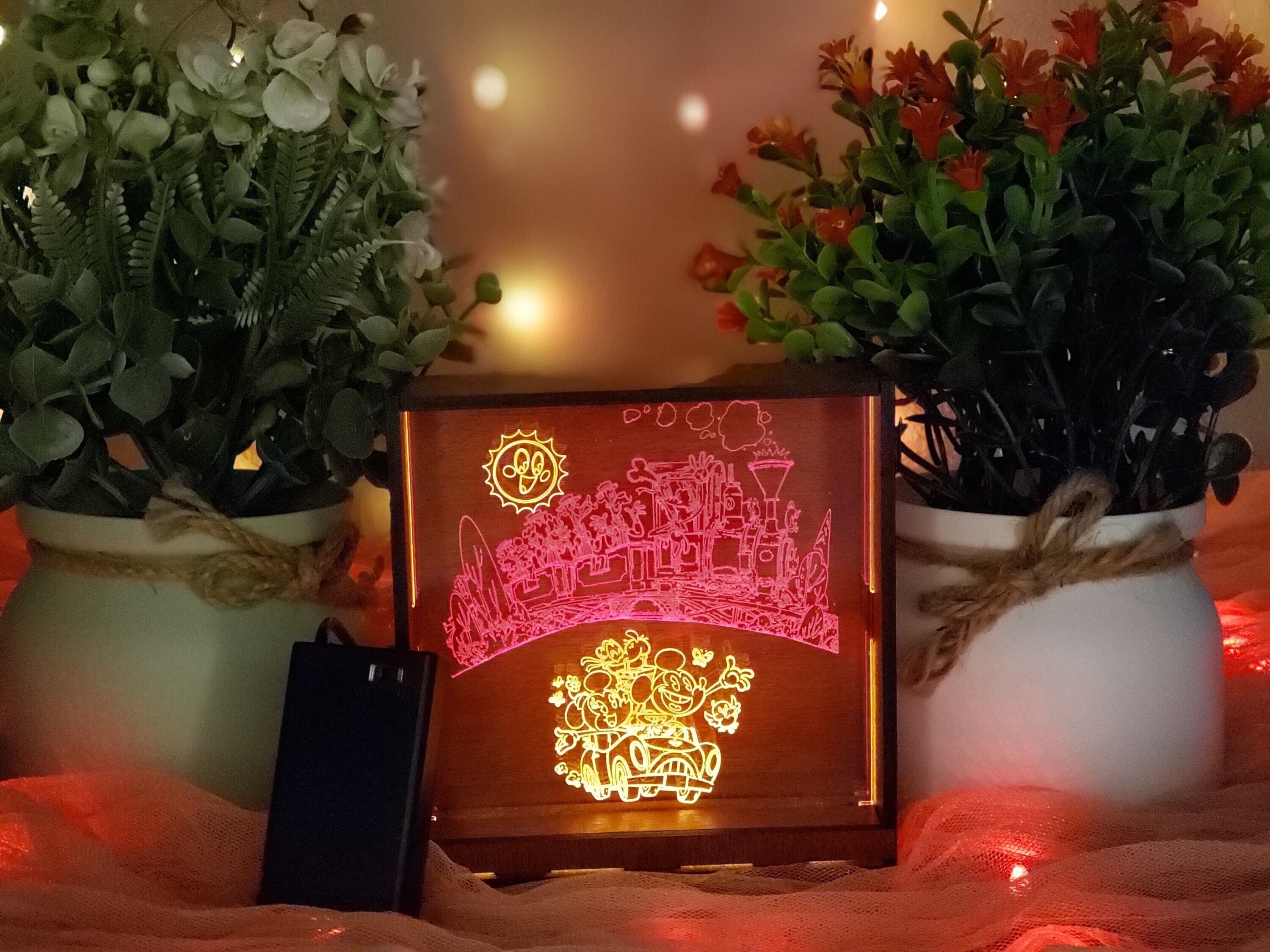 Runaway Railway LED Light Box - Etsy