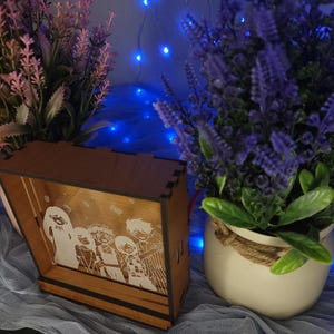 Omori Headspace Friends LED Light Box - Etsy