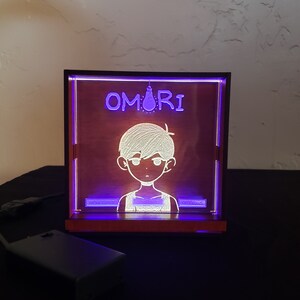 Omori Title Screen LED Light Box - Etsy