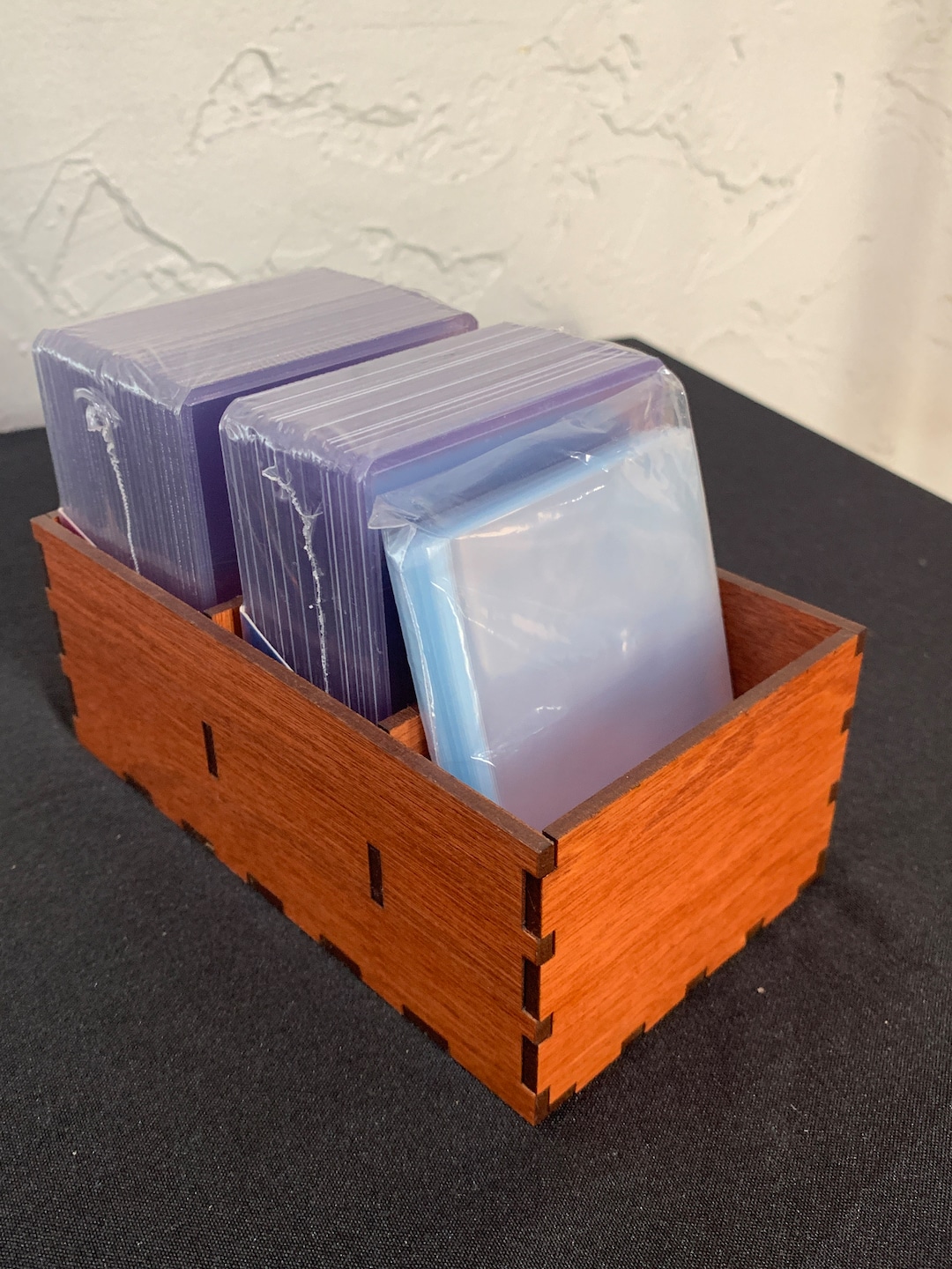 Trading/collector Card Custom Wood Storage Box. Penny Sleeve/toploader ...