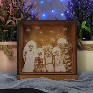 Omori Headspace Friends LED Light Box - Etsy