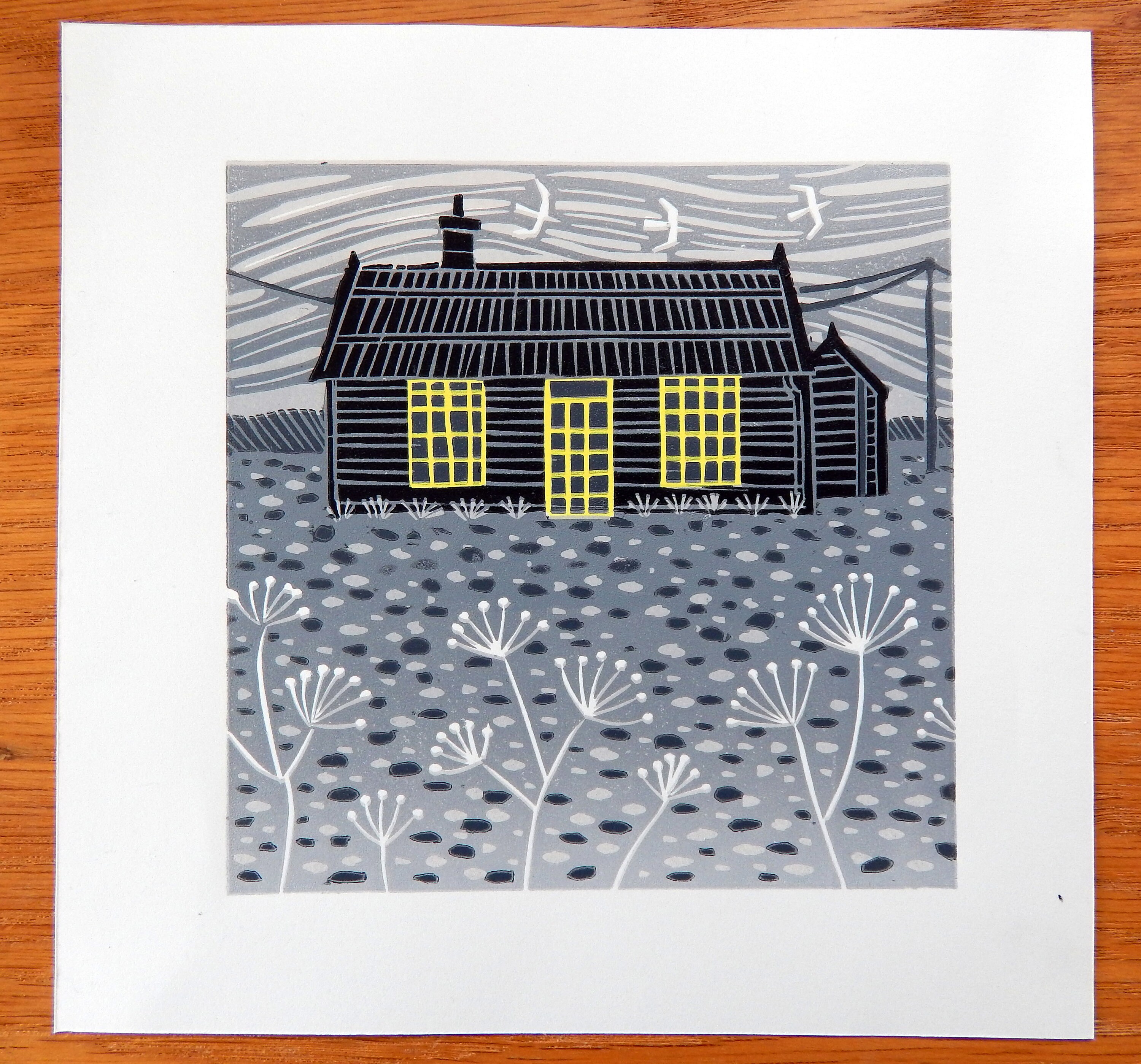 Prospect Cottage - Limited Edition of 10 Lino Print - Etsy UK