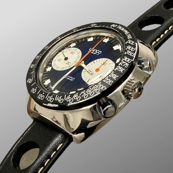 LANCO Chronograph Big Eyes vintage manual valjoux 7733 - Gem