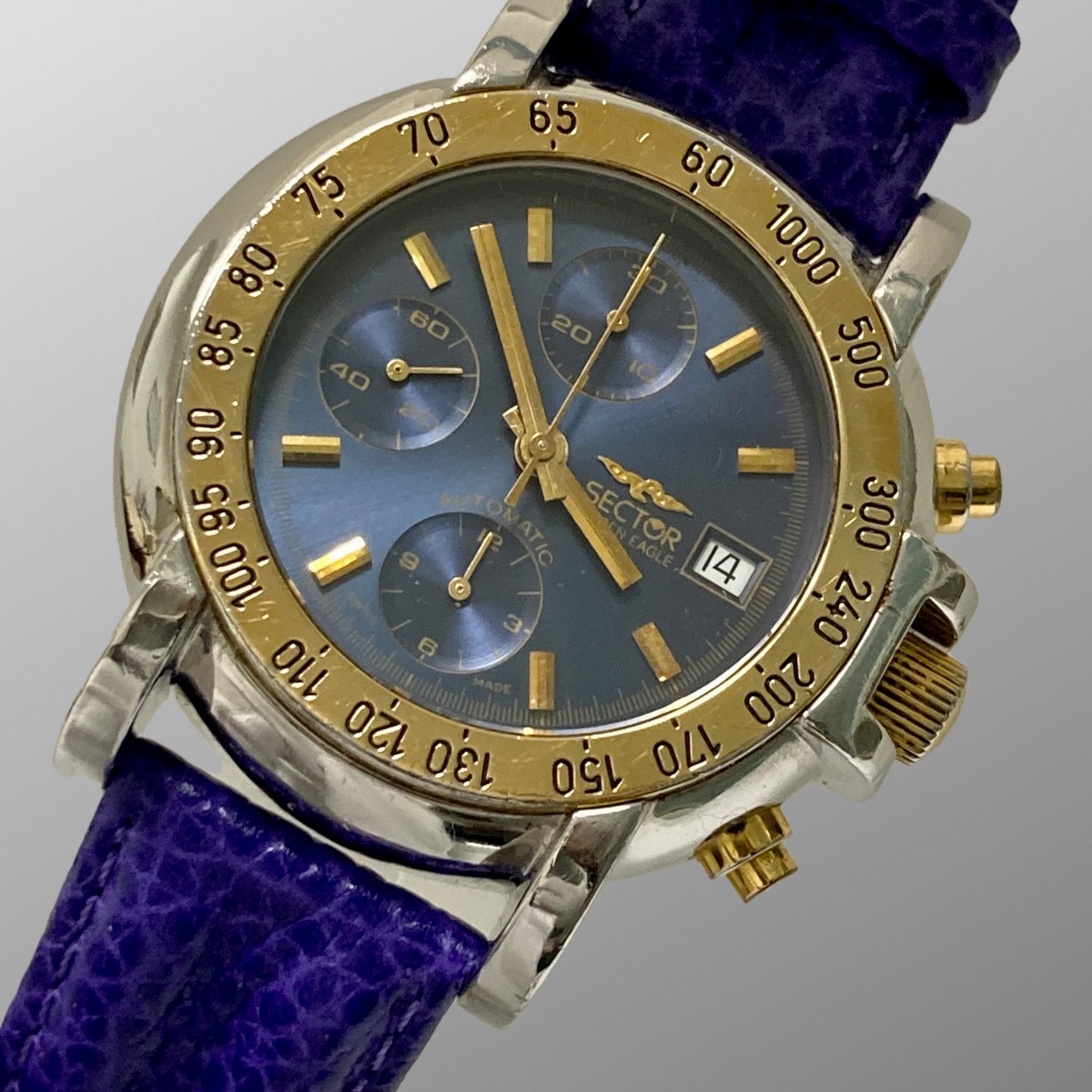Sector Golden Eagle Automatic Chronograph - Etsy