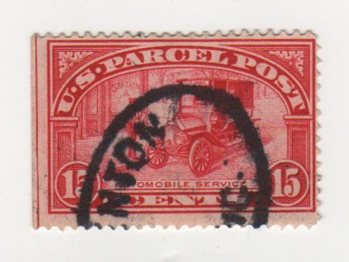 15 Cent 1913 Parcel Post scott's Q 7 Stamp Single, Used - Etsy New Zealand