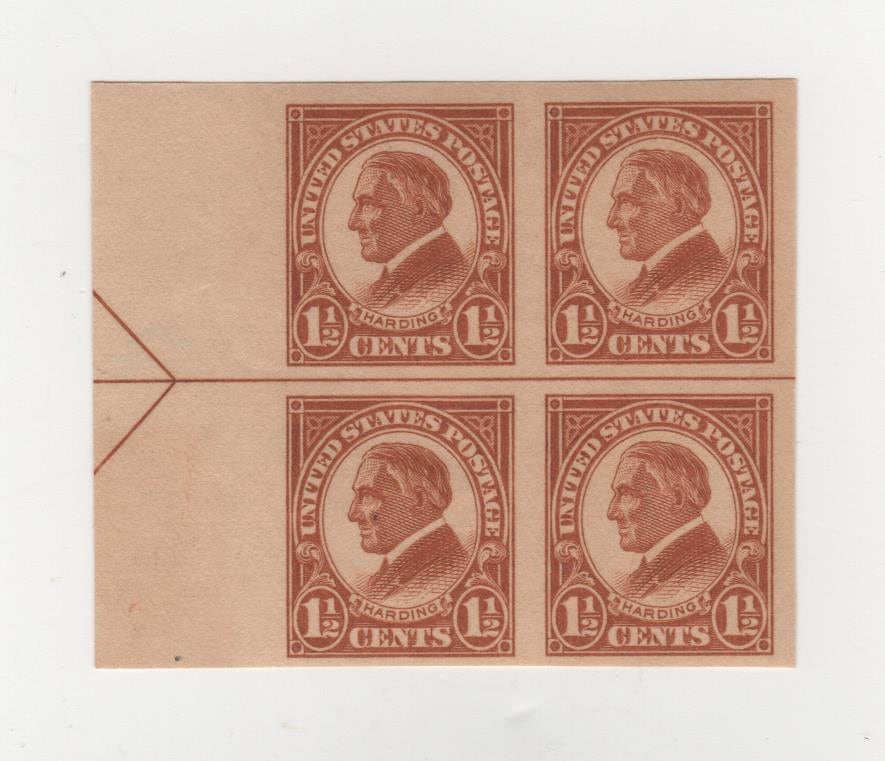 1 1/2 Cents 1923-25 Warren Harding (scott's 576) Postage Stamp ...
