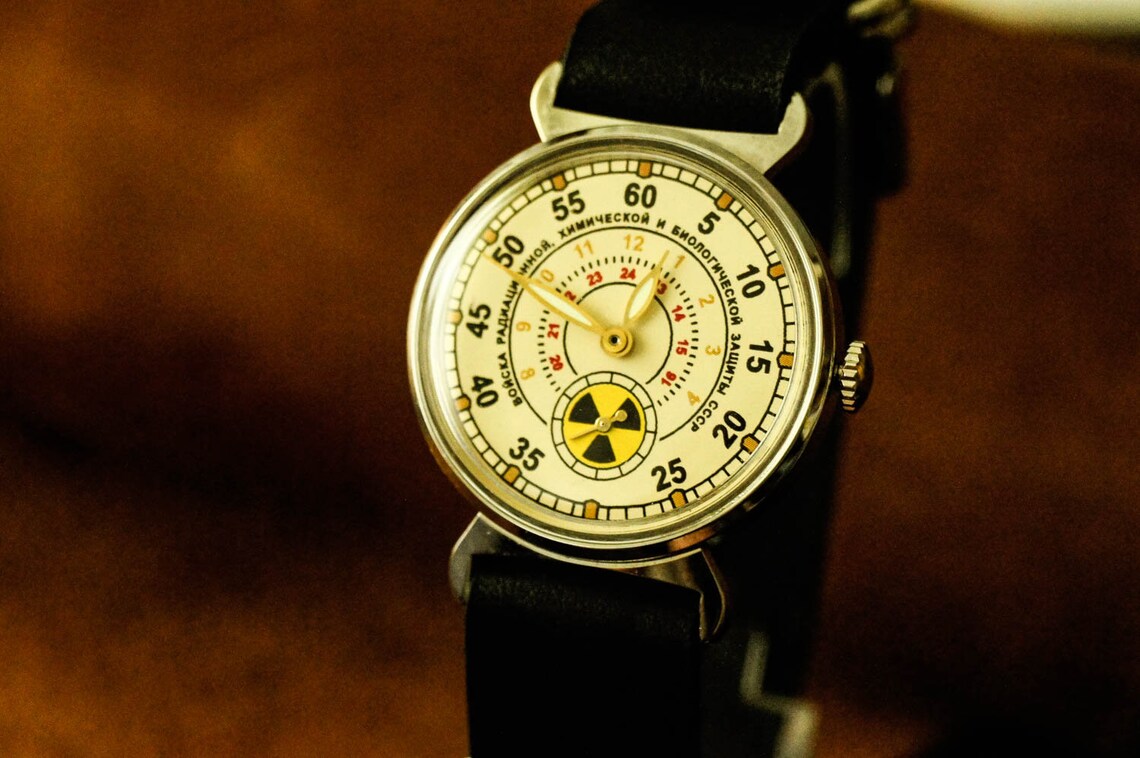 Pobeda Radiation Chernobyl Watch Radiation Mechanical | Etsy