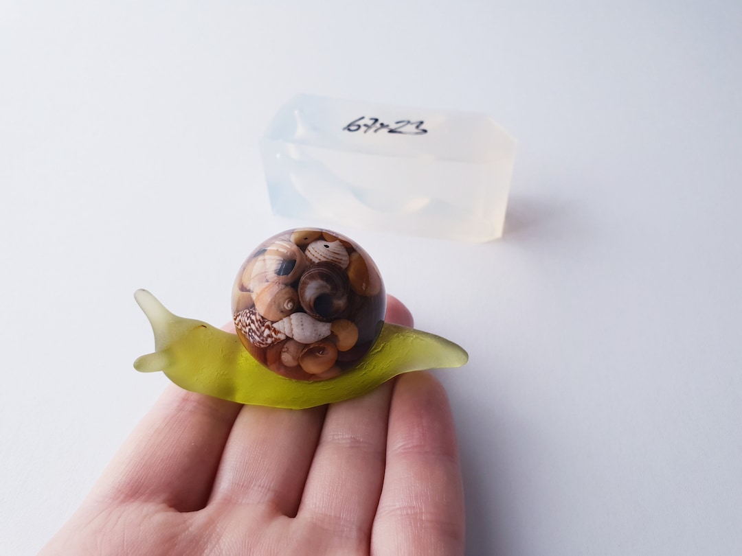 67 X 23 Mm Snail Slug Mold for Resin - Etsy UK