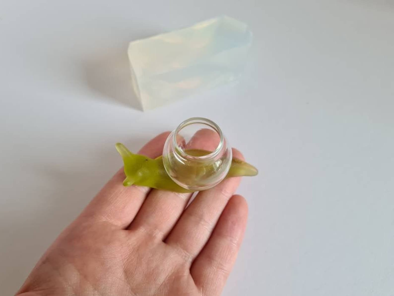 One 67 X 23 Mm Snail Slug Silicone Mold for Resin Glass | Etsy