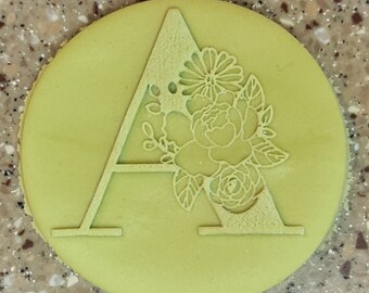 Fondant Letter Stamp - Etsy