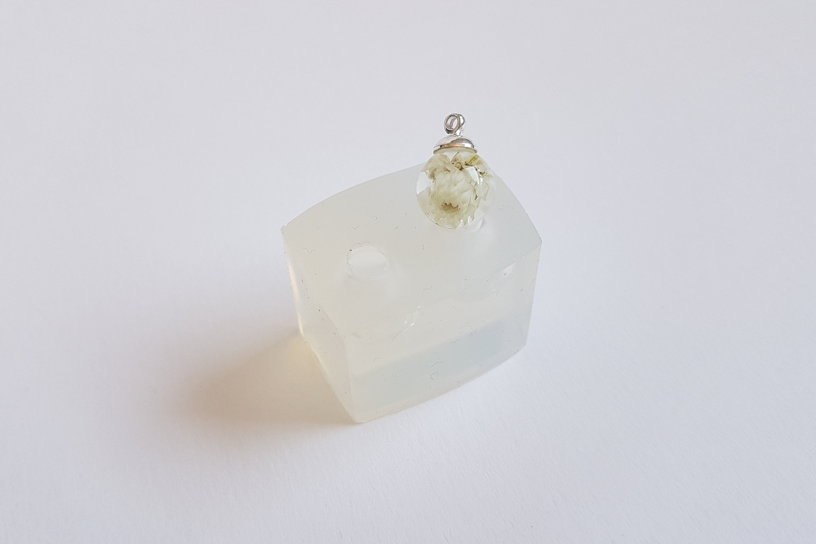 Transparent silicone mould for resin jewellery sphere/ball 11 | Etsy