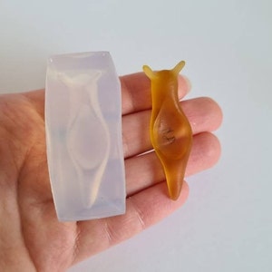 Mould for Resin Snail Slug 48 X 20 Mm Transparent Silicone Mould, Snail ...
