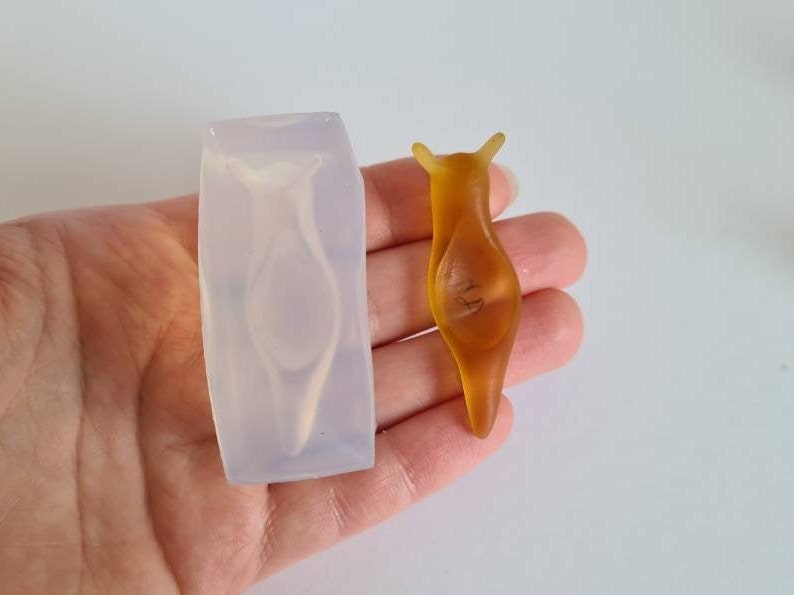 Mould for Resin Snail Slug 48 X 20 Mm Transparent Silicone - Etsy