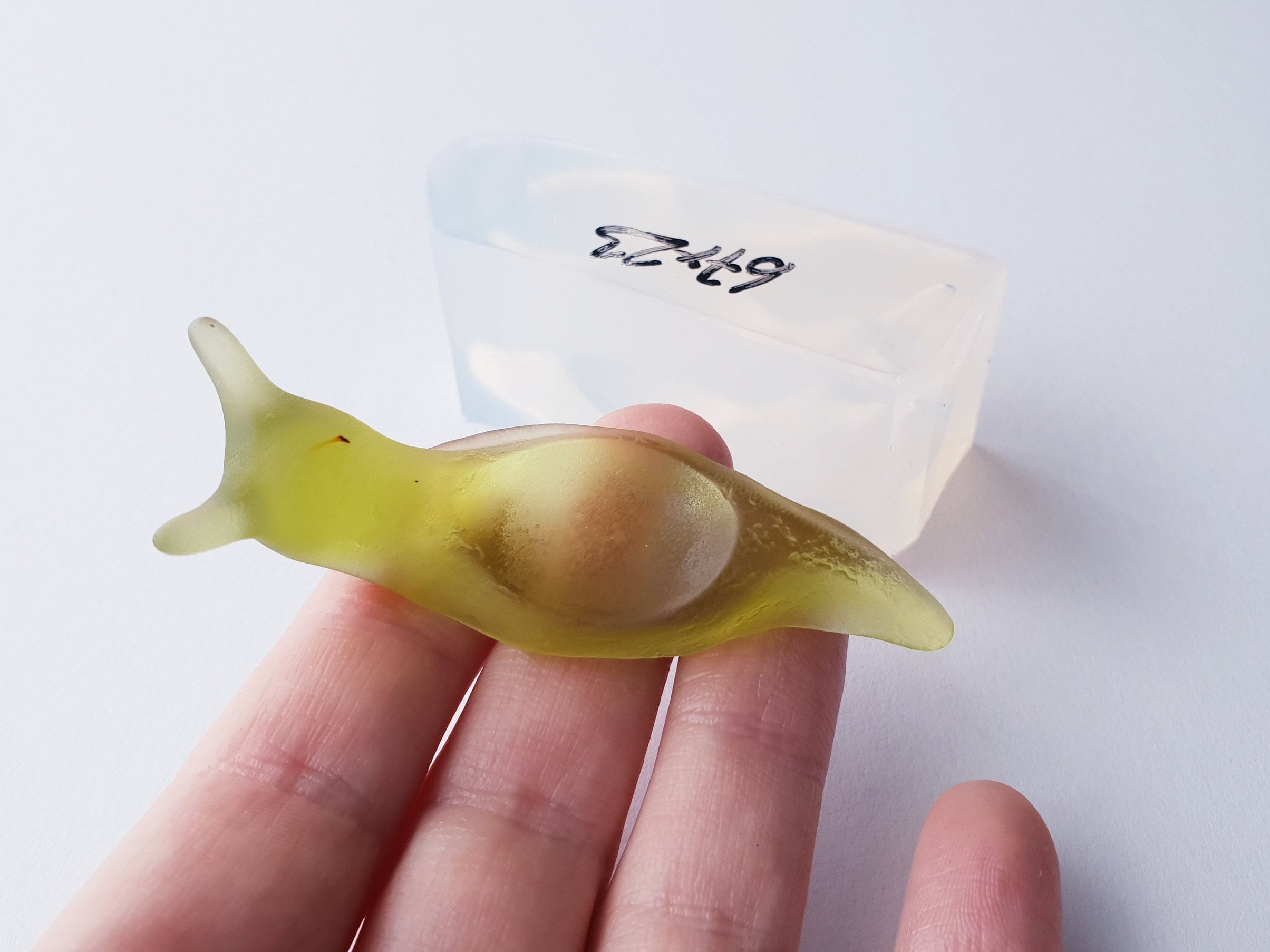 67 X 23 Mm Snail Slug Mold for Resin - Etsy UK