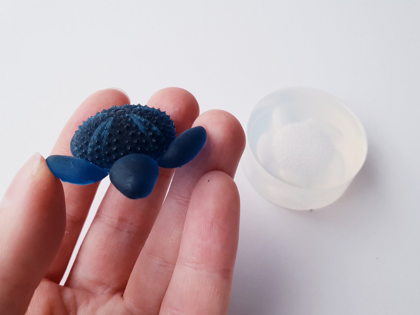 41 X 39 Mm Urchin Shell Turtle Silicone Mould for Resin - Etsy UK