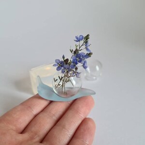 48 X 20 Mm Snail Slug Silicone Mold for Resin Glass Bowls - Etsy UK