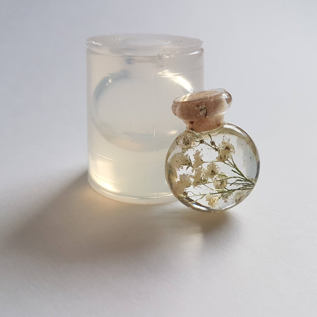 Bottle Clear Transparent Silicone Mould for Resin Jewellery H 28 X 22/ ...