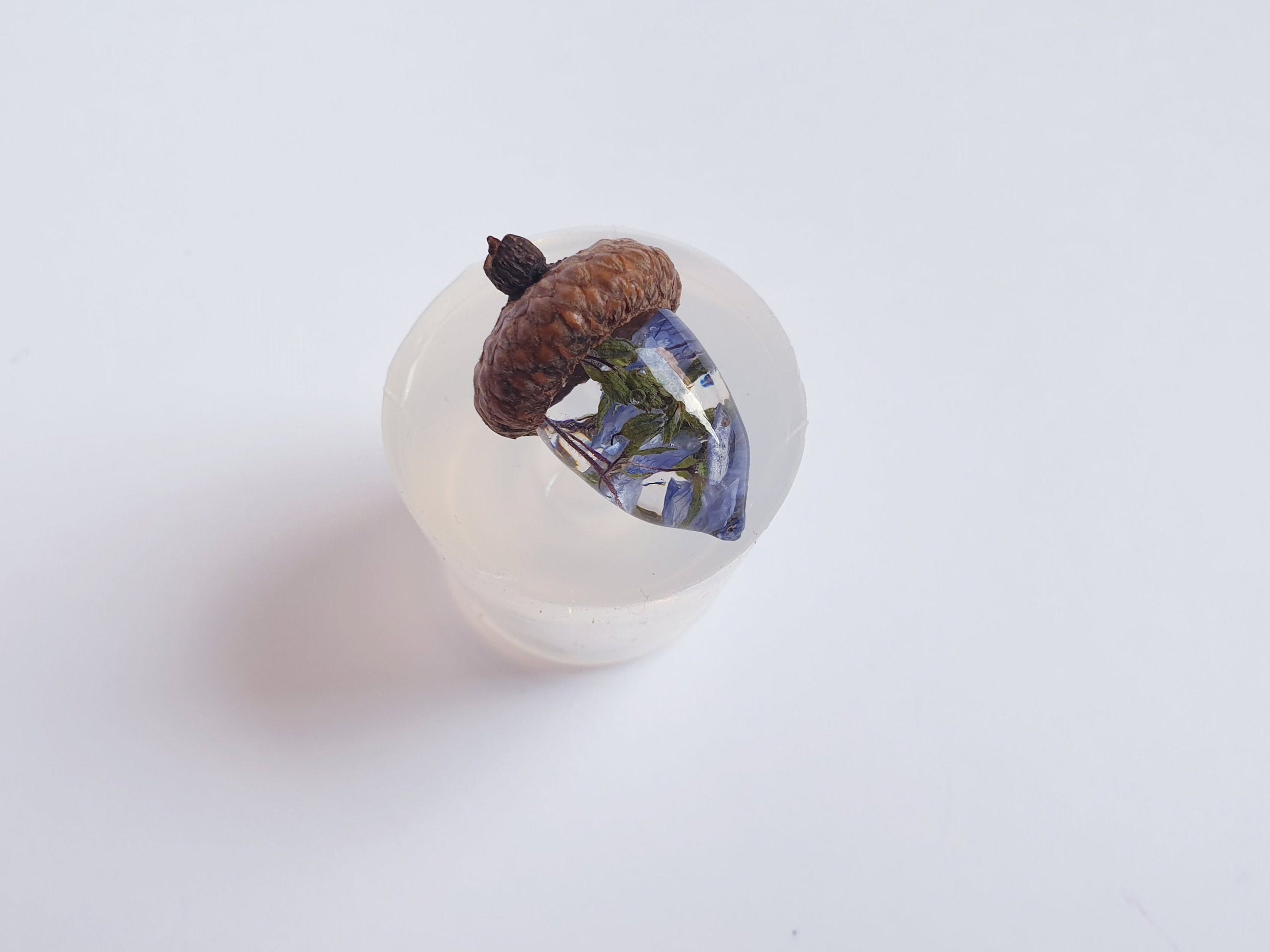 Clear Silicone Acorn Mold 19 X 13 Mm for Resin Jewelry and - Etsy UK