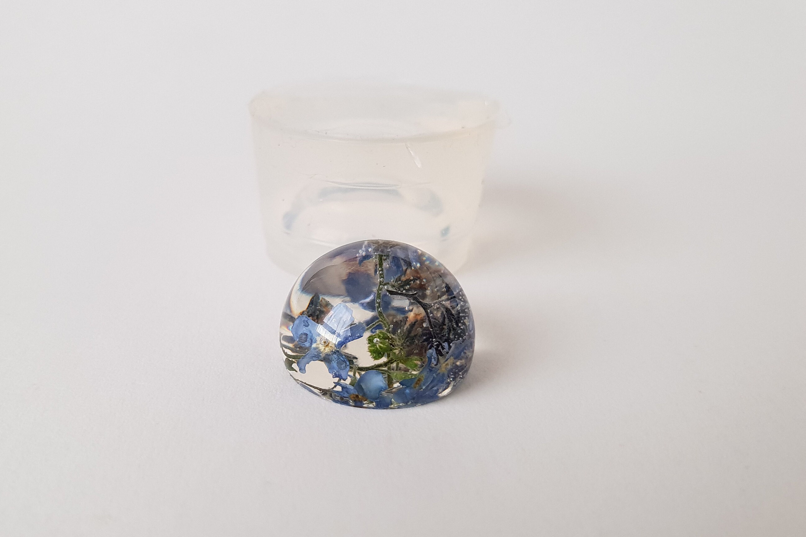 High Domed Half Sphere 20 Mm Diameter Clear Silicone Mold for - Etsy UK