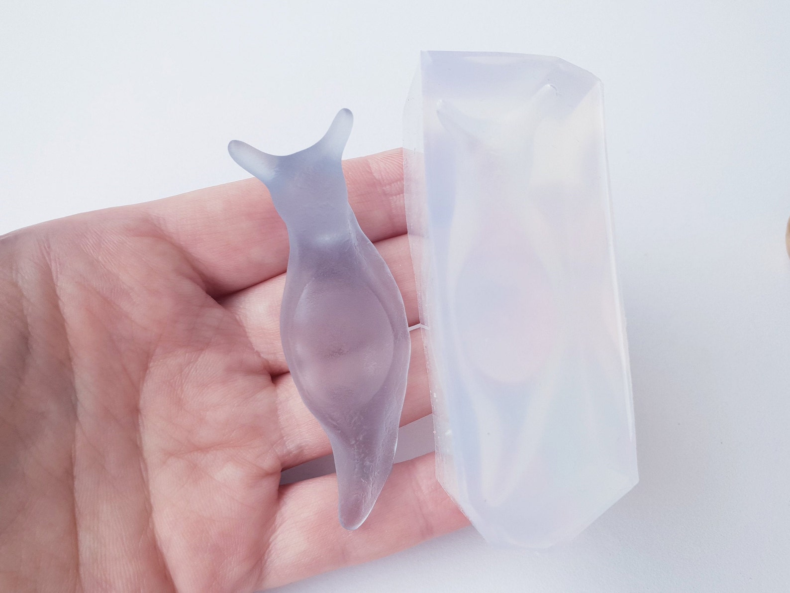 67 X 23 Mm Snail Slug Mold for Resin - Etsy UK